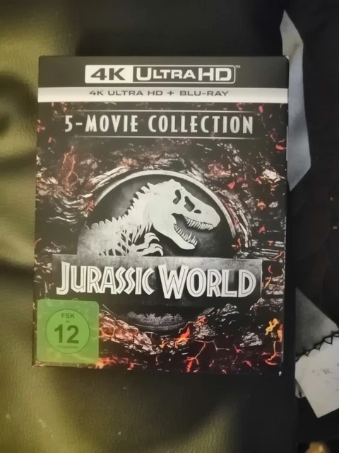 JURASSIC WORLD - 5-Movie Collection (4K Ultra HD, Blu-ray, 2020) EUR 49,99 - PicClick DE