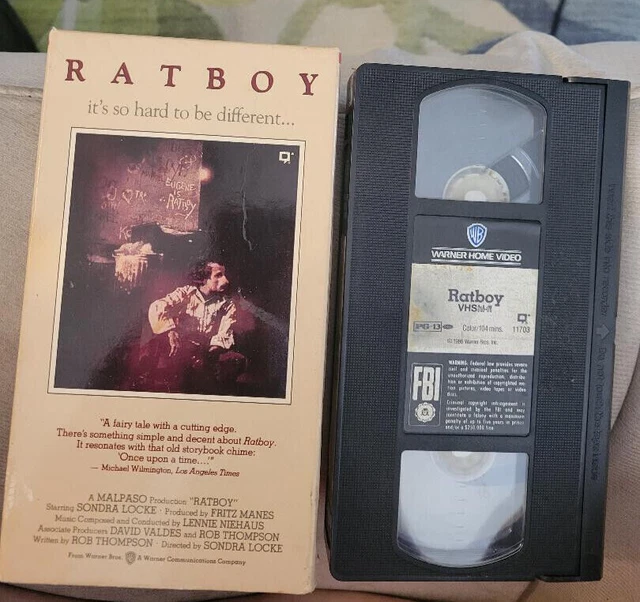 RATBOY 1986 VHS Sondra Locke / Robert Townsend / Louie Anderson $7.99 ...