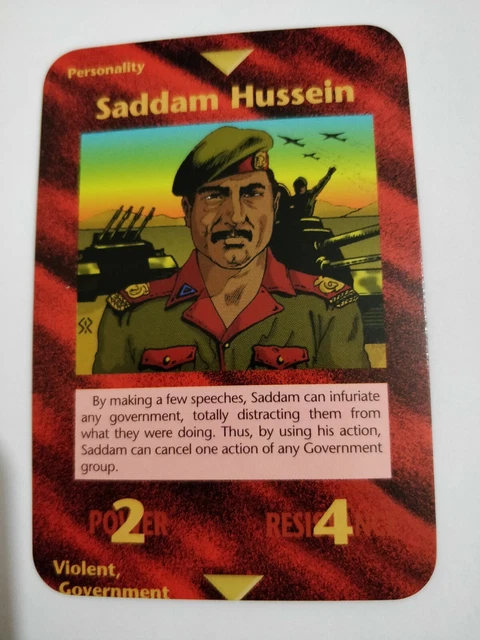 Saddam Hussein Cards À VENDRE! - PicClick FR