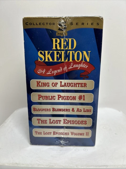 RED SKELTON - A Legend of Laughter (VHS, 2002, 5-Tape Set) New Sealed ...