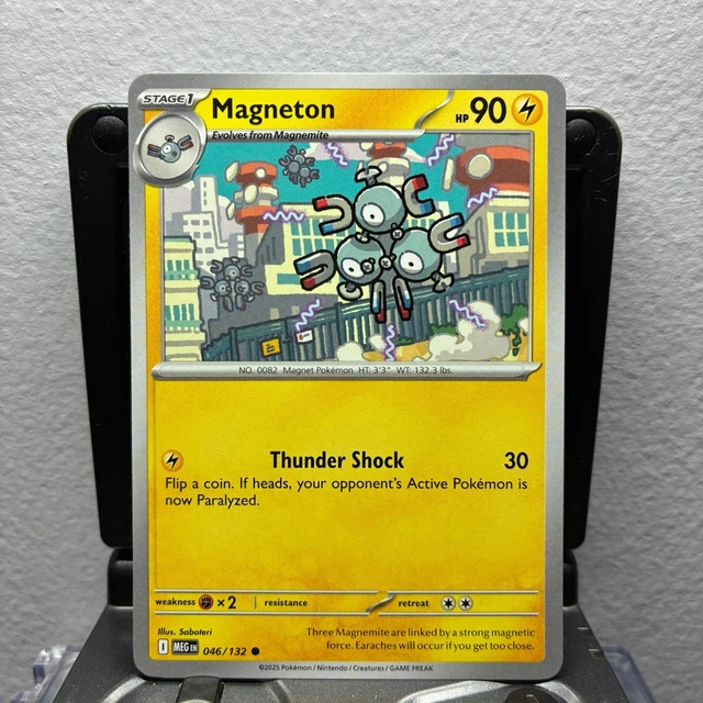 MAGNETON - 046/132 - Pokémon Mega Evolution 2025 - Common NM $1.19 ...