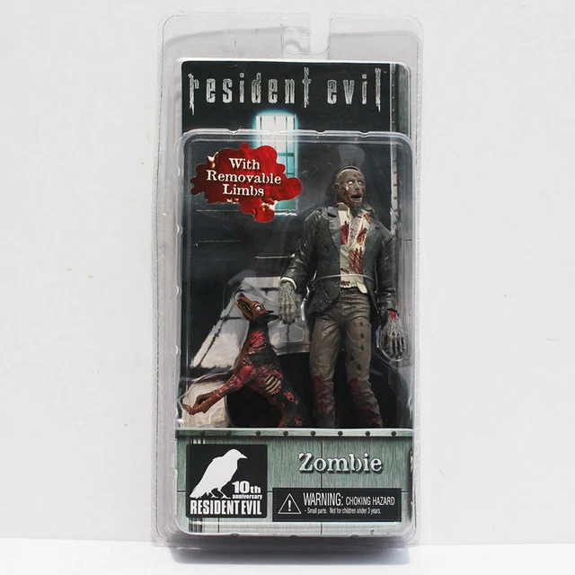 NEW RESIDENT EVIL 10th Anniversary Biohazard Zombie & Dog Action Figure ...
