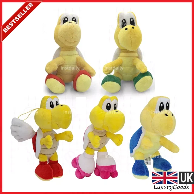 SUPER MARIO BROS Soft Plush Toys Rolla Koopa Troopa Stuffed Plushie ...