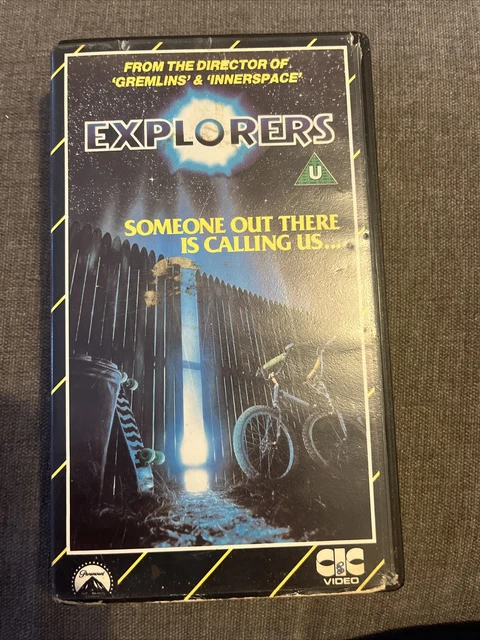 THE EXPLORERS FILM Movie VHS RARE VIDEO Original 1985.First edition ...