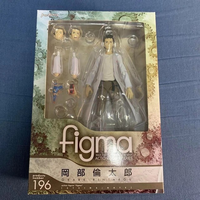 FIGURINE ARTICULÉE FIGMA 196 Steins Gate Rintaro Okabe Max Factory BON SOURIRE COMPANY EUR 177 ...