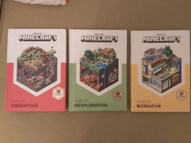 NEW OFFICIAL MOJANG Minecraft Guide Collection 3 Book Box Set £4.99 ...
