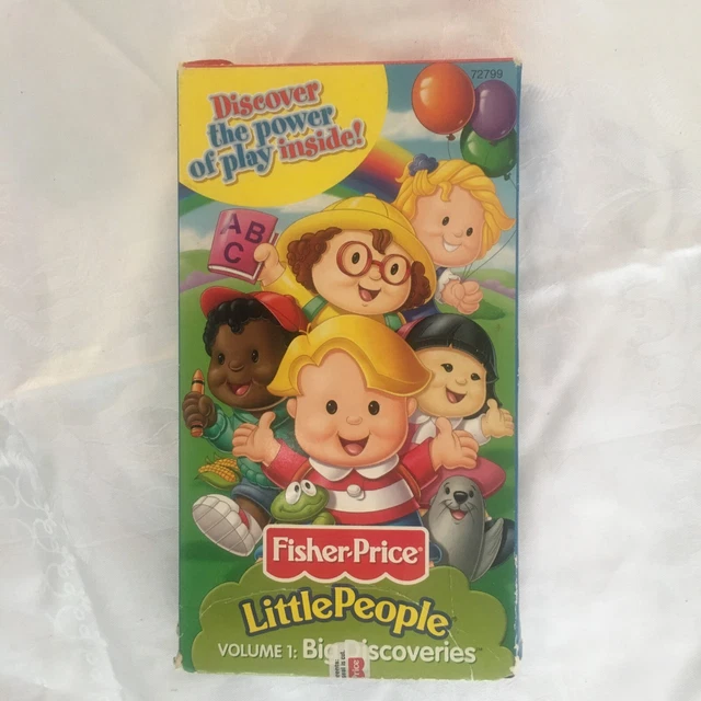 FISHER PRICE LITTLE People VHS Video Tape Volume One 1: Big Discoveries ...