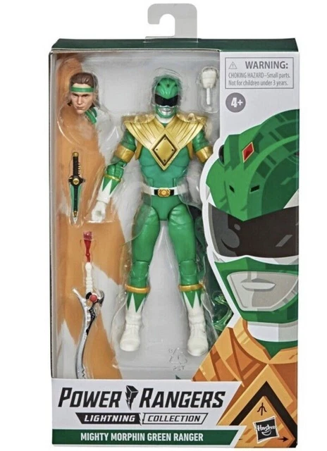 POWER RANGERS LIGHTNING Collection Mighty Morphin Green Ranger 6-Inch ...
