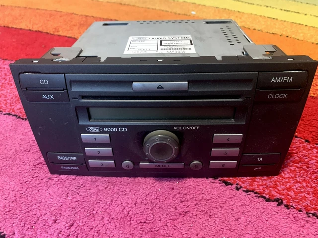 RADIO STEREO MACCHINA originale Ford Fiesta 6000 CD EUR 65,00 - PicClick IT
