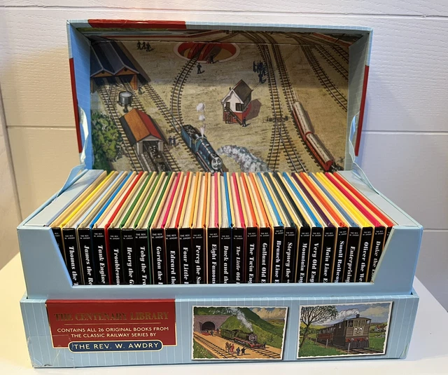 THOMAS THE TANK Engine: The Centenary Library Complete Hardback 26 Book ...