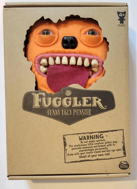 FUGGLER BELCH ORANGE SEALED Funny Ugly Monster Soft Toy Plush £29.99 ...