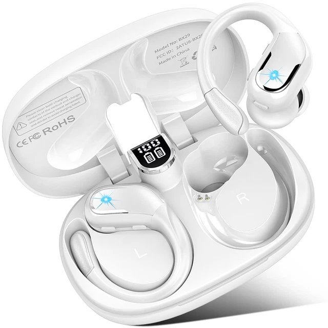 WIRELESS EARBUD BLUETOOTH 5.4 Headphones 75Hrs Playtime, 2025 Bluetooth ...