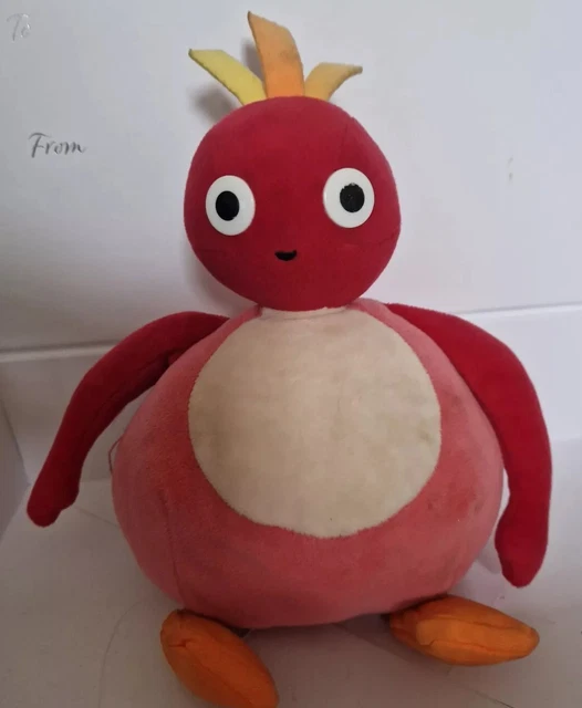 CBBC TWIRLYWOOS TOODLOO Red Talking Plush Soft Toy CBeebies Working Vgc ...