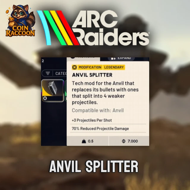 ARC RAIDERS 💫 ANVIL SPLITTER 💫 Schnell und Sicher 💫 24/7 💫 Günstig EUR ...