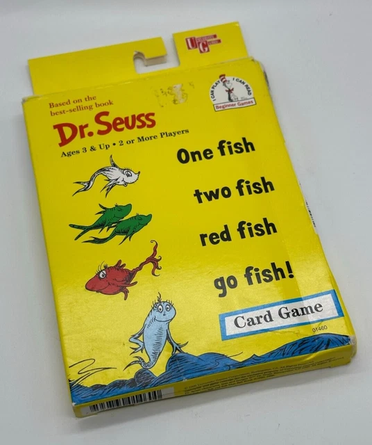 DR. SEUSS: ONE fish, two fish, red fish, go fish! - Card Game, 1996 ...