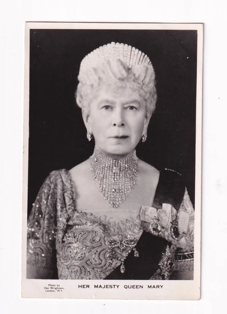 TUCKS REAL PHOTO Postcard Royalty Her Majesty Queen Mary £2.99 ...
