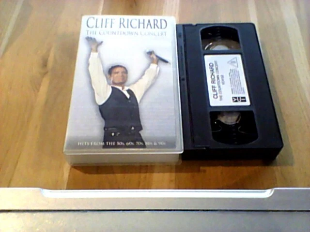 CLIFF RICHARD THE Countdown Concert UK VHS VIDEO 2000 Russell Watson ...