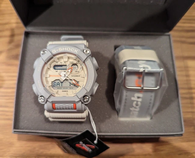 CASIO G-SHOCK MEN’S BlackEyePatch Collab Watch Limited Edition - GA ...