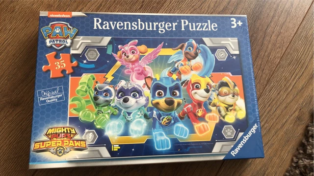 RAVENSBURGER PAW PATROL Mighty Pups Super Paws 35 Piece Jigsaw Puzzle £ ...
