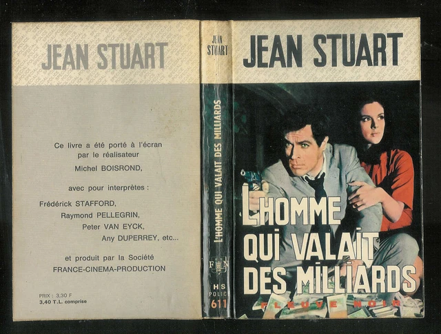 JEAN STUART : L'homme qui valait des milliards " Fleuve Noir / Spécial ...
