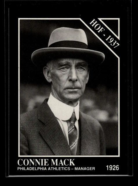 45 ~ CONNIE Mack HOF ~ 1991 The Sporting News Conlon ~ BASE ~NM~BAS EUR ...