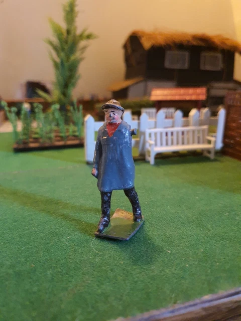 VINTAGE LEAD FARM Figure John Hill & Co Farmer ~Farmyard Series £4.99 ...