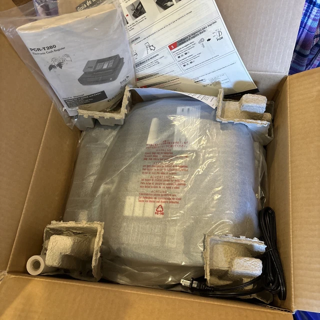 CASIO PCR-T280: CASH Register Never Opened, In Original Packaging $159. ...
