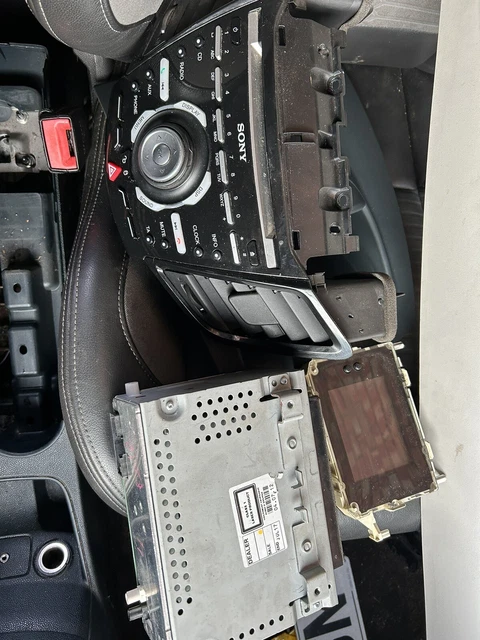 FORD FIESTA MK7.5 MK7 SONY RADIO STEREO & SCREEN DISPLAY TITANIUM ST ...