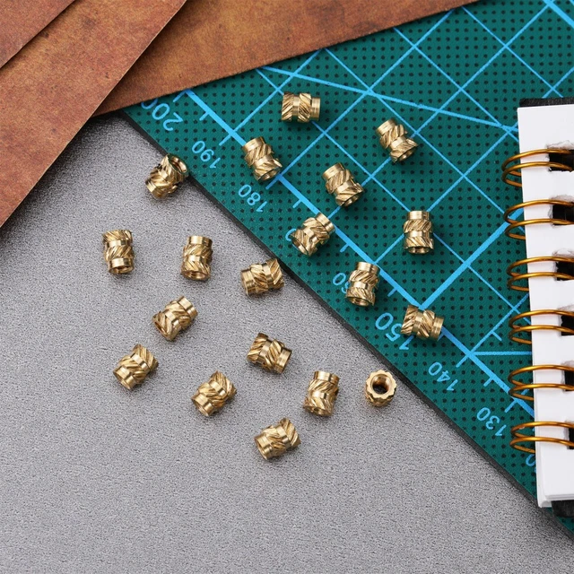 THREAD METRIC KNURLED Threaded Heat Set Inserts Heated Inset Screws $21 ...