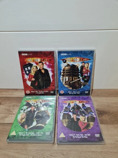 DOCTOR WHO - Series 1 DVD Volume 1-4 Christopher Eccleston Billie Piper £4.99 - PicClick UK