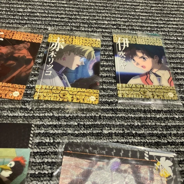 NEON GENESIS EVANGELION Wafer Card Set of 10 Rare Retro $51.64 ...