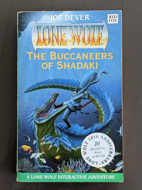 LONE WOLF &THE Buccaneers Of Shadaki" Joe Dever 10th Anniversary FIRST ...