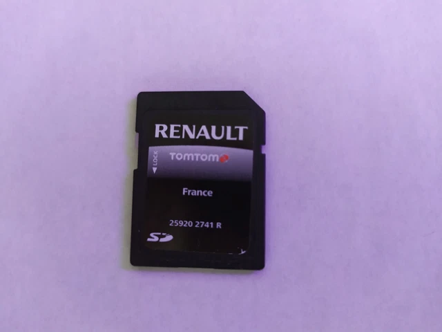 SD CARD AUTHENTIQUE renault TOMTOM Rlink france 2741R EUR 34,99 ...