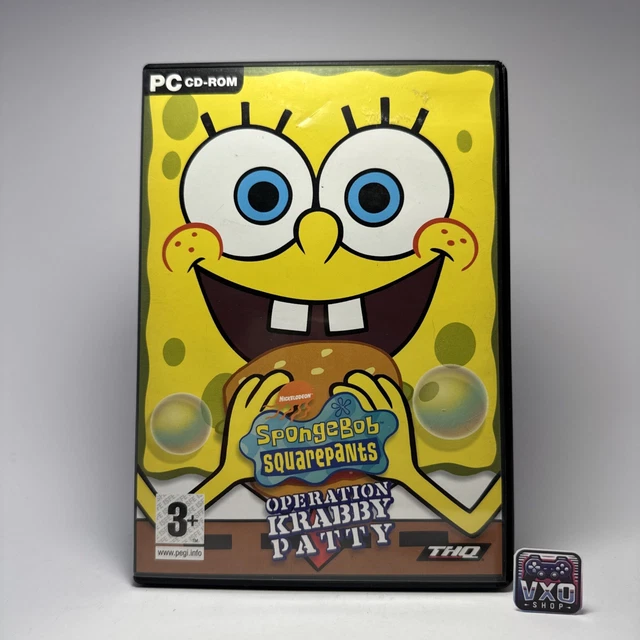 PC CD-ROM 🟡 SpongeBob Squarepants 🟤 Operation Krabby Patty - VIDEOGIOCO ...
