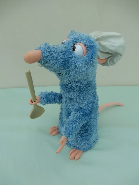DISNEY PIXAR RATATOUILLE Little Chef Remy Interactive Moving Talking ...