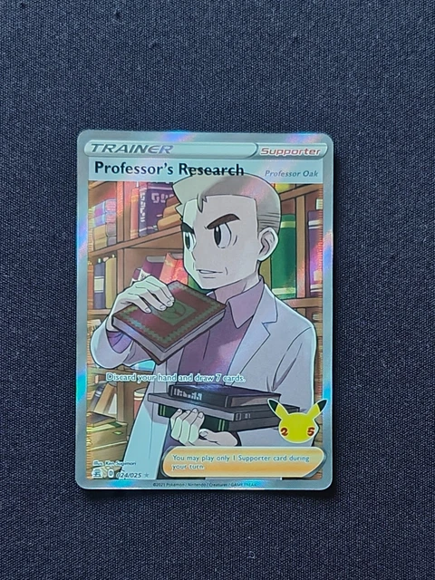 POKÉMON CARD PROFESSOR'S Research 001 Célébrations English EUR 1,00 ...