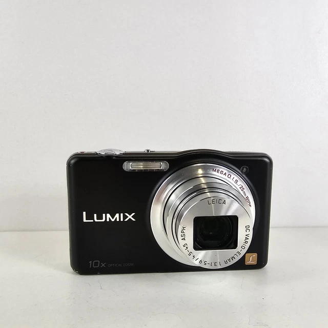 PANASONIC LUMIX DMC-SZ1 Digital Camera 16MP 10x Zoom Black Digital ...