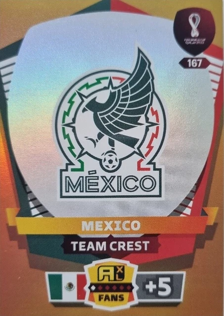 PANINI FIFA WORLD Cup Qatar 2022 # 167 Team Crest Mexico EUR 1,00 ...