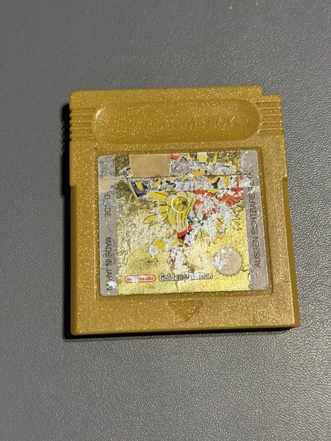 POKÉMON: GOLDENE EDITION (Nintendo Game Boy Color, 2001 Batt. Neu EUR ...