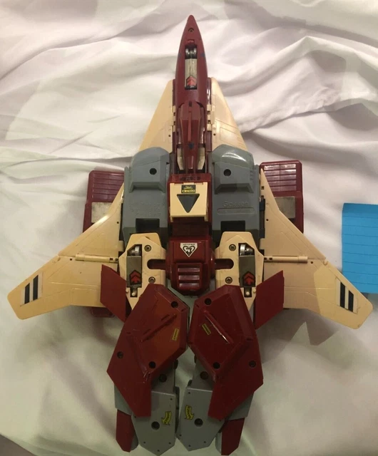 RED ALPHA FIGHTER Legioss Gakken Mospeada Robotech 10" Action Figure ...