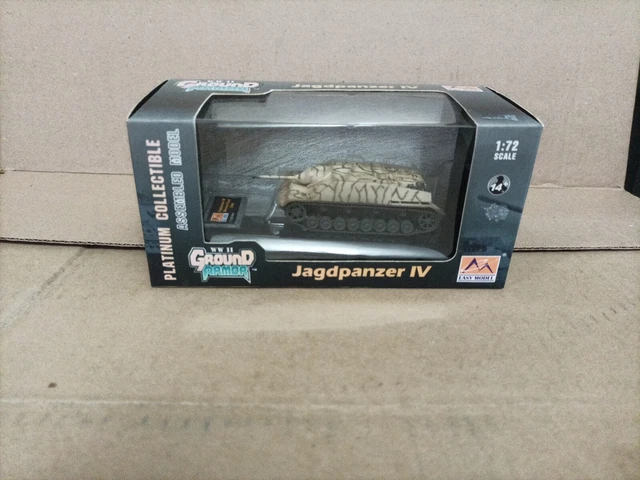EASY MODEL 1:72 Wwii Ground Armour Jagdpanzer Iv Tank 36125 - 1944 (B10 ...