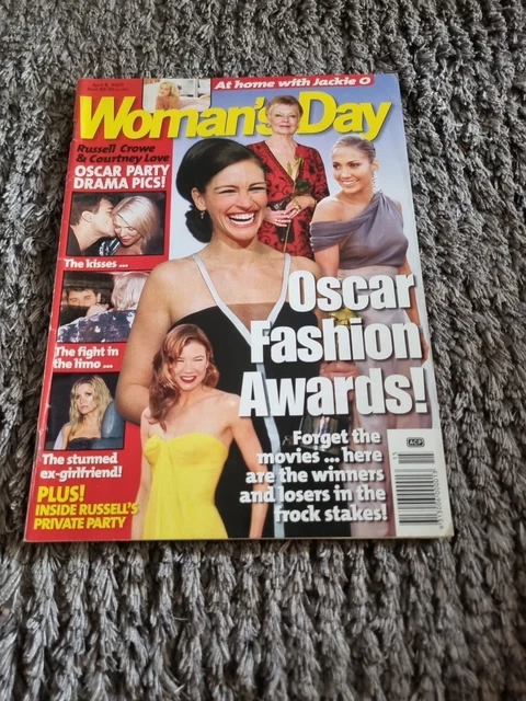 WOMAN'S DAY MAGAZINE April 2001-Elle Macpherson $25.00 - PicClick AU