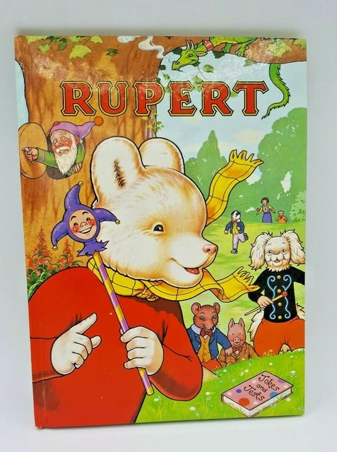 RUPERT THE BEAR Annual 1993 The Daily Express Hardback Cartoon Gift ...