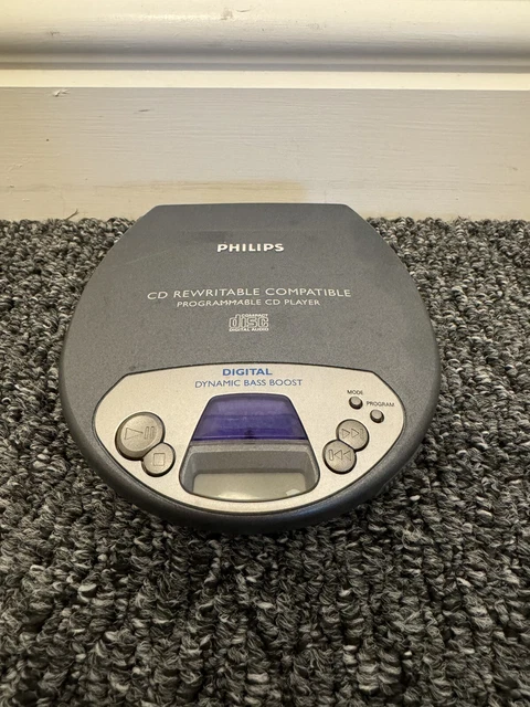 PHILIPS PORTABLE CD Player - CD Rewritable Compatible £14.99 - PicClick UK