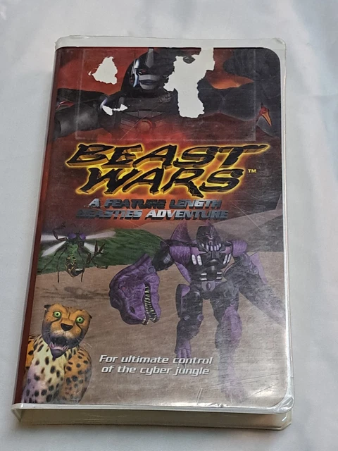 BEAST WARS VHS W/ Box Vintage Transformers Beast Wars A Feature Length ...