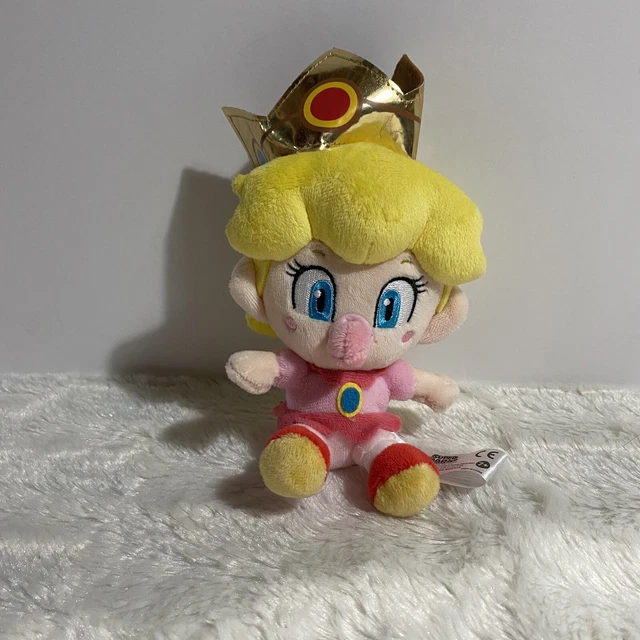 NINTENDO SUPER MARIO Bros Baby Princess Peach 6" Plush (2019) £11.83 ...