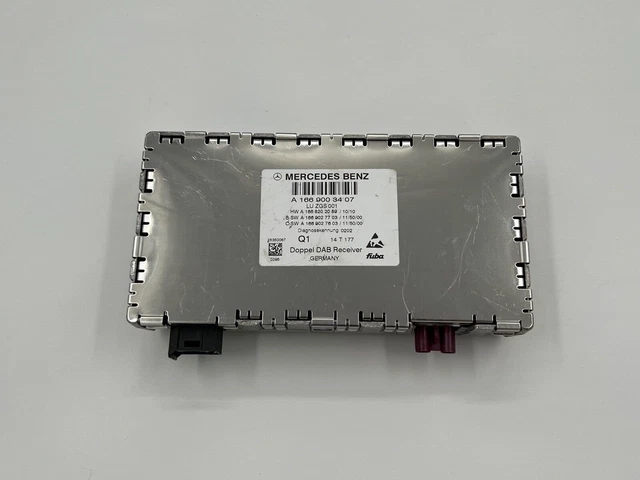 MERCEDES BENZ W204 W212 W221 W176 Dab Radio Receiver Control Module ...