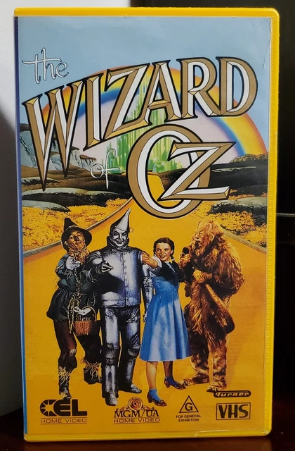 THE WIZARD OF Oz VHS Video Tape Cel MGM $15.00 - PicClick AU