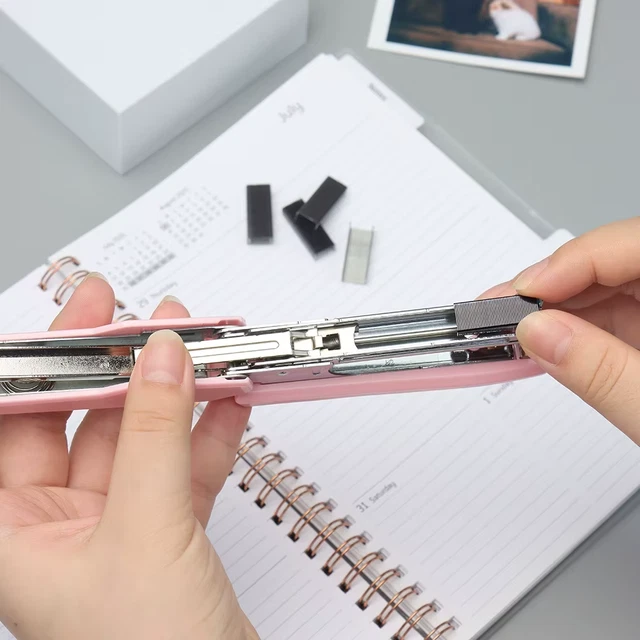 4 BOX COLORFUL No.10 Staples Small Stapler #10 Staples Refill 4000 Mini ...