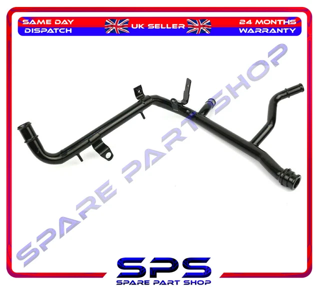 COOLANT PIPE FOR Vw Transporter T5 (Metal) 1.9 Tdi Axb Axc Brr Brs ...